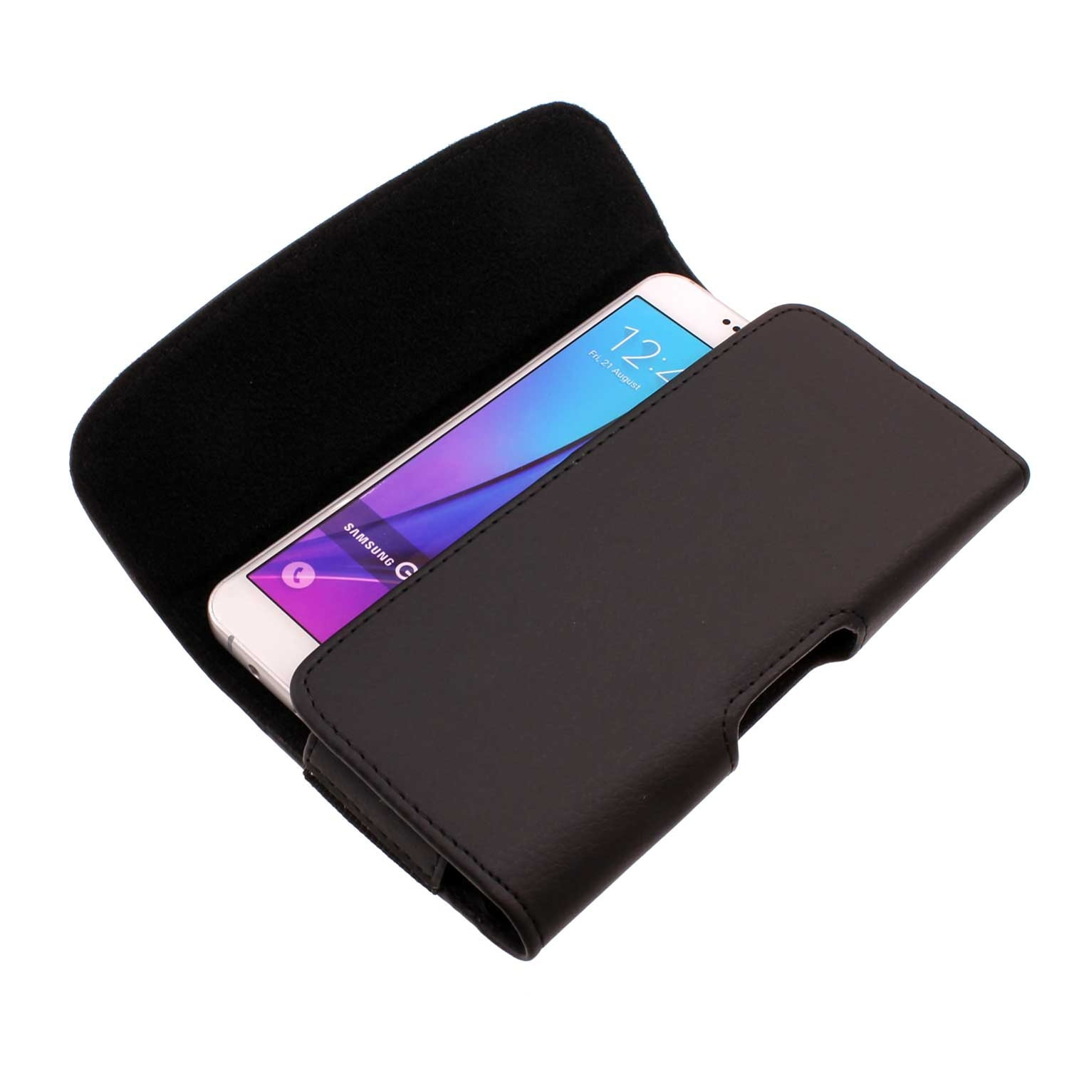 Leather Case Belt Clip for Galaxy S21 FE 5G - Swivel Holster Loops ...