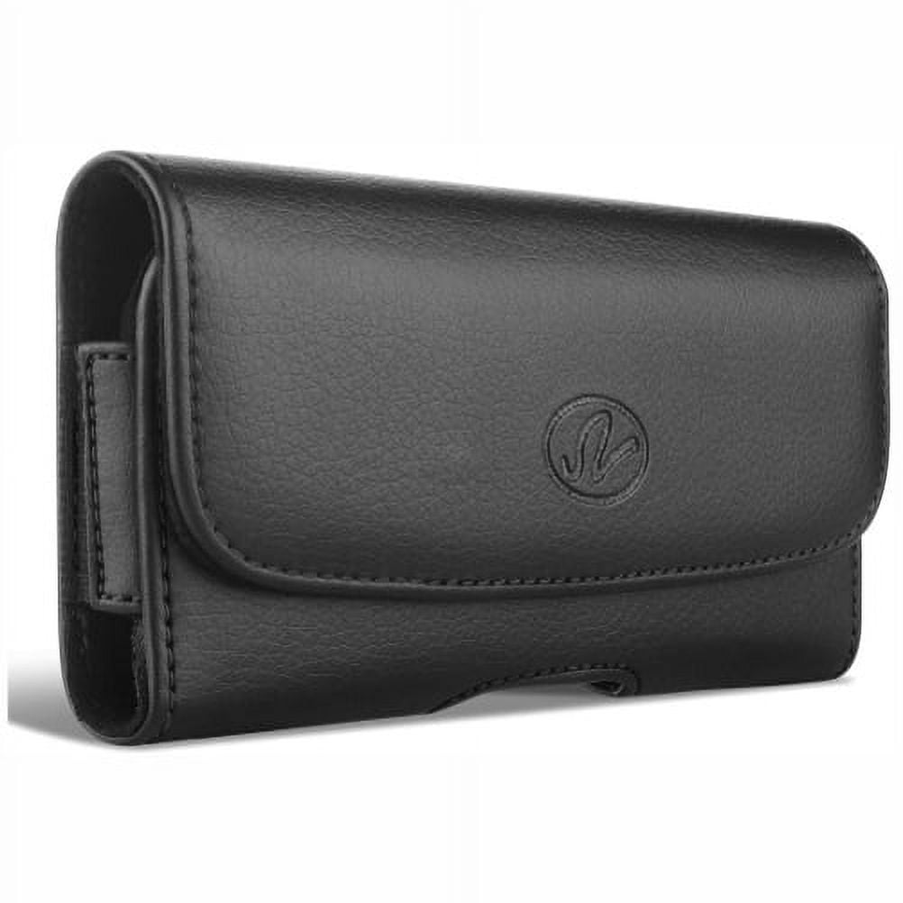 Leather Case Belt Clip for Samsung Galaxy A13 5G/A03s Phones - Swivel ...