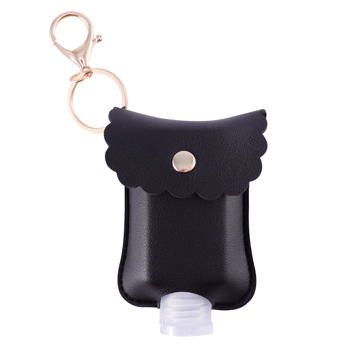 Leather Case Hanging Storage Pouch with Key Ring Sterile Water Bottle ...