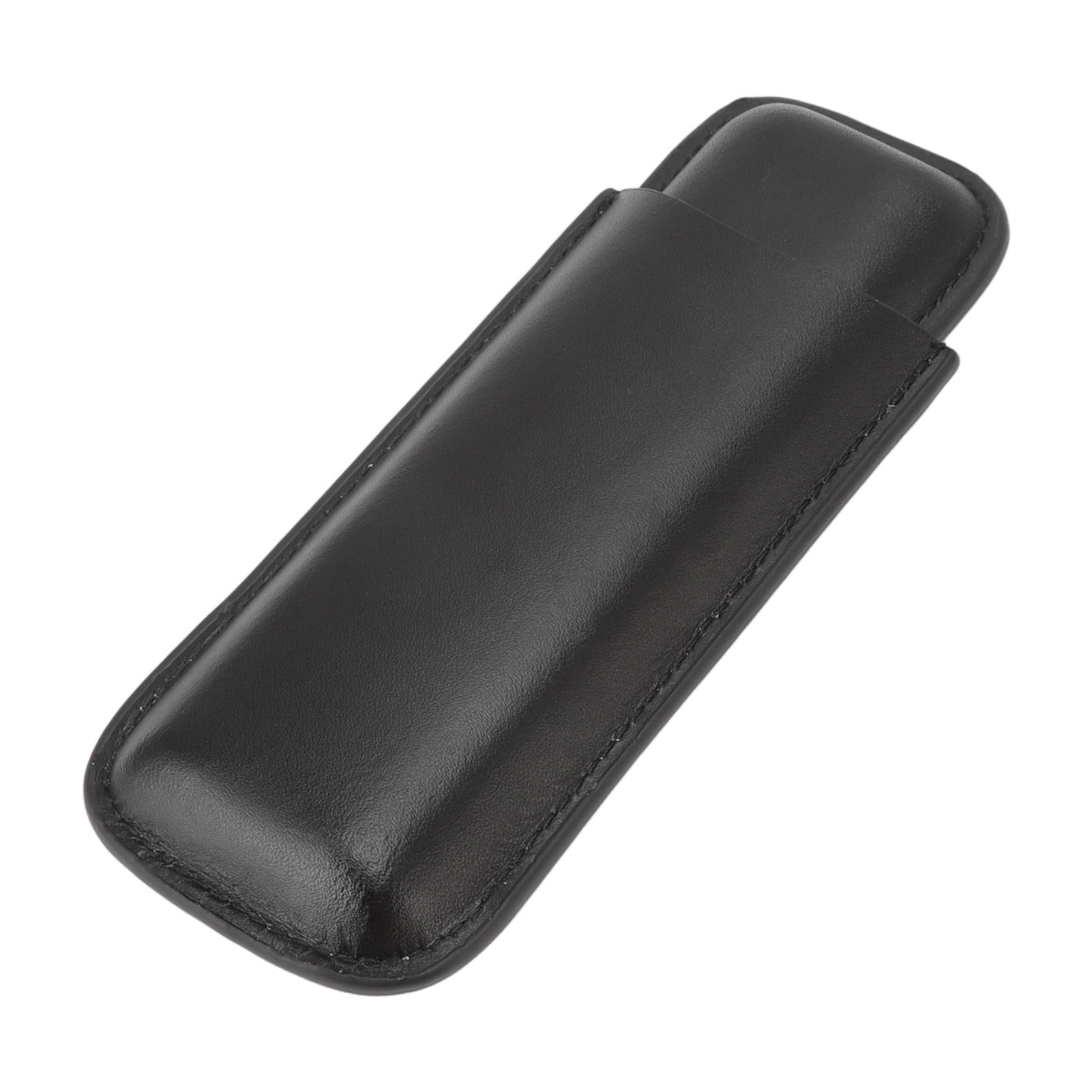 Leather Cigar Case Portable 2 Finger Cigar Holder for Travel Business ...