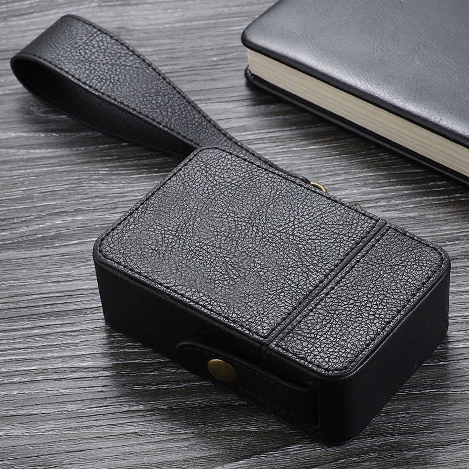 Leather Cigar Cigarettes Cases, Anti-Pressure, Anti-DropTobacco Holder ...