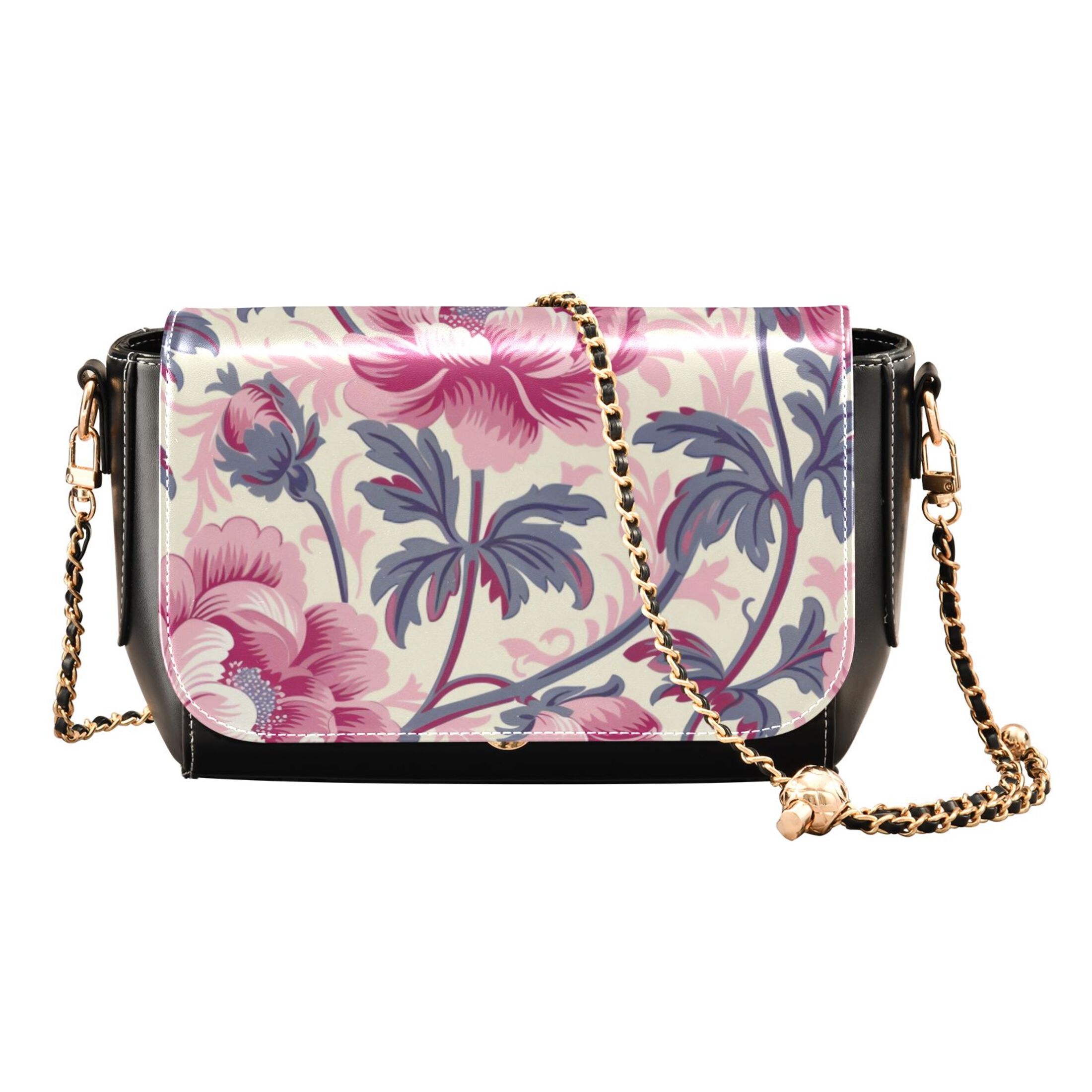 Leather Clamshell Crossbody Bag 10.4x5.5x3.7Inch Women's Crossbody ...