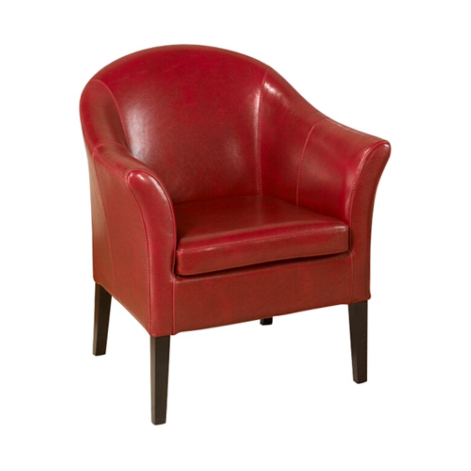 Leather Club Chair, Multiple Colors - Walmart.com