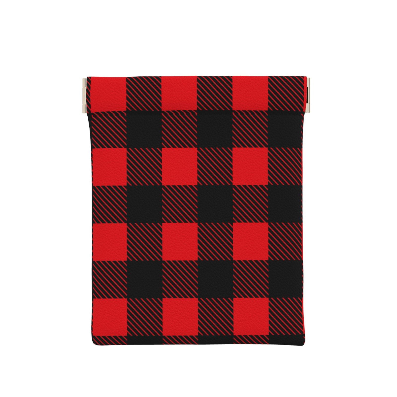 Leather Coin Purse Change Storage Bag 4.3×3.9in Can Store Coins Headset ...