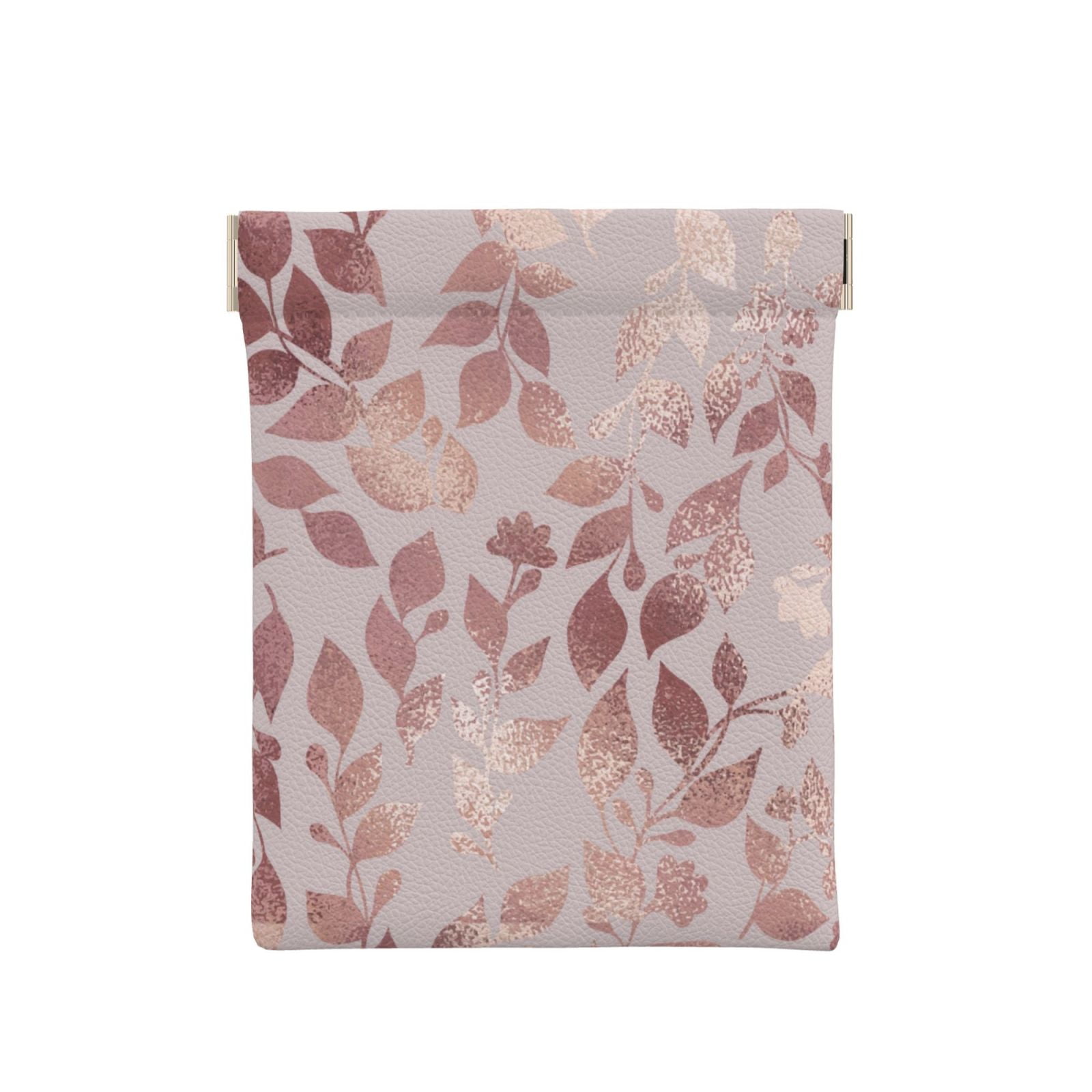 Leather Coin Purse Change Storage Bag 4.3×3.9in Can Store Coins Headset ...