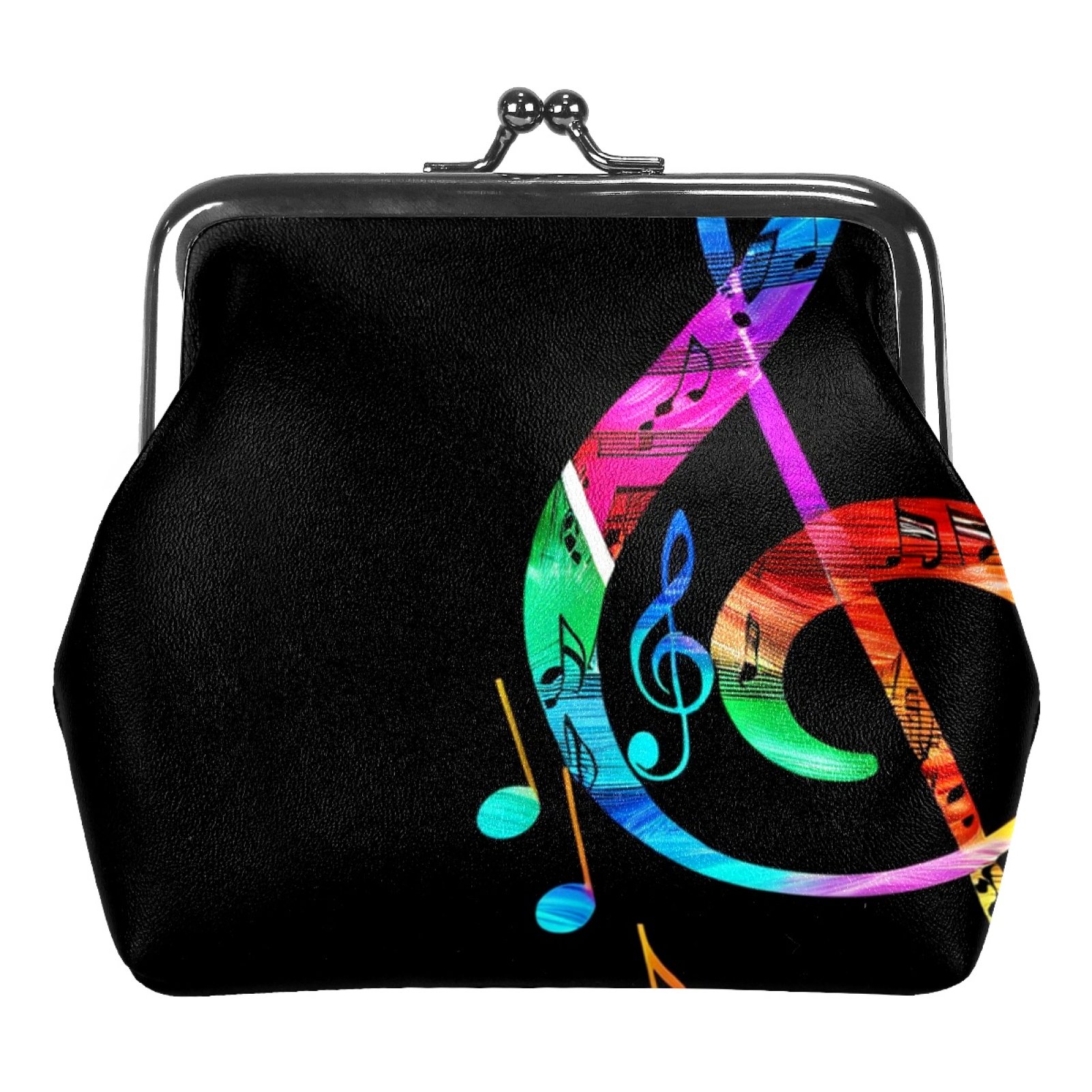 Leather Coin Purses & Pouches,Musical Note Change Purse Small Wallet ...