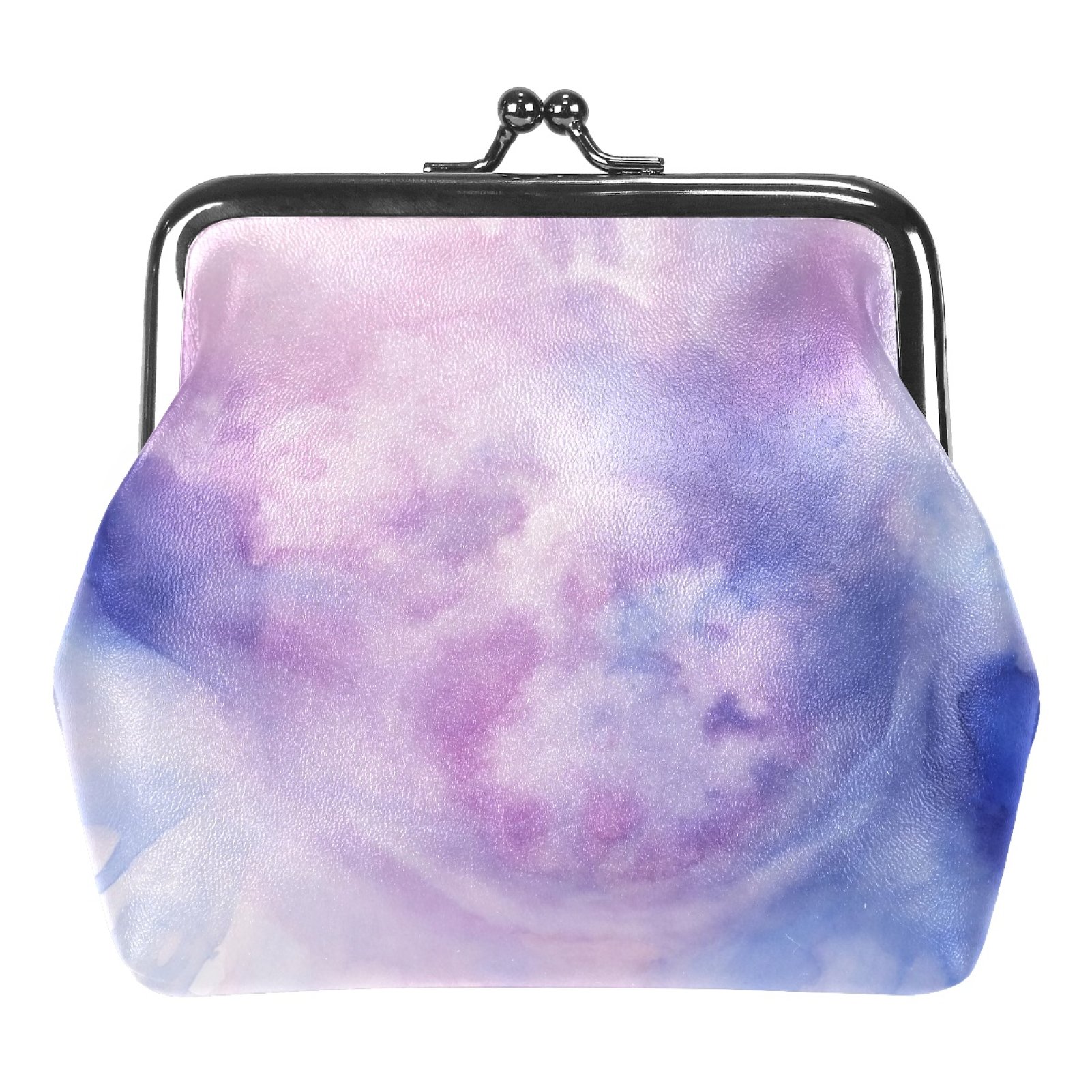 Leather Coin Purses & Pouches,Pink Marble Texture Change Purse Small ...