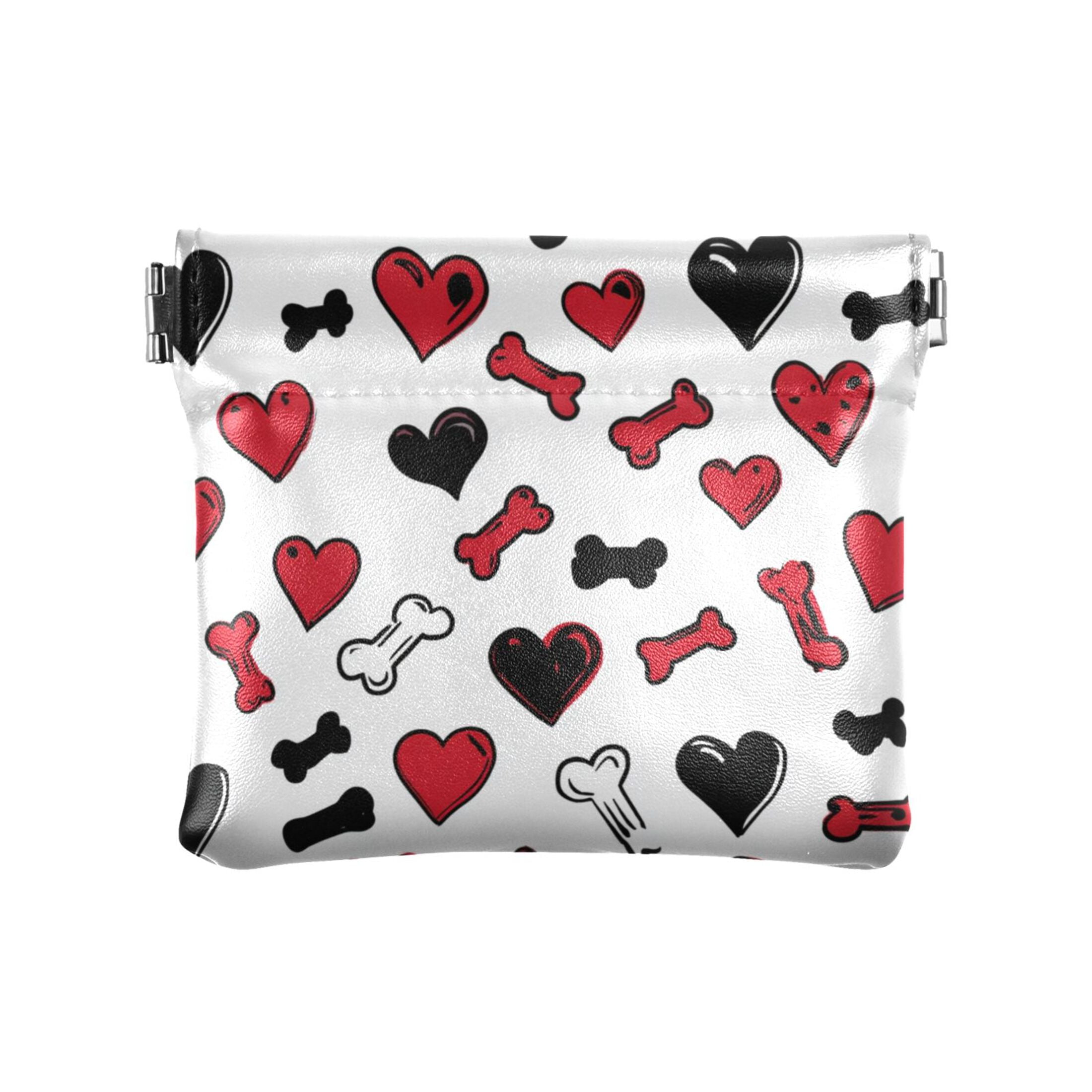 Leather Coin Wallet 4.33x3.74 Inch Portable Coin Wallet Coin Wallet ...