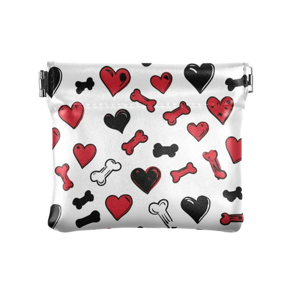 Leather Coin Wallet 4.33x3.74 Inch Portable Coin Wallet Coin Wallet ...