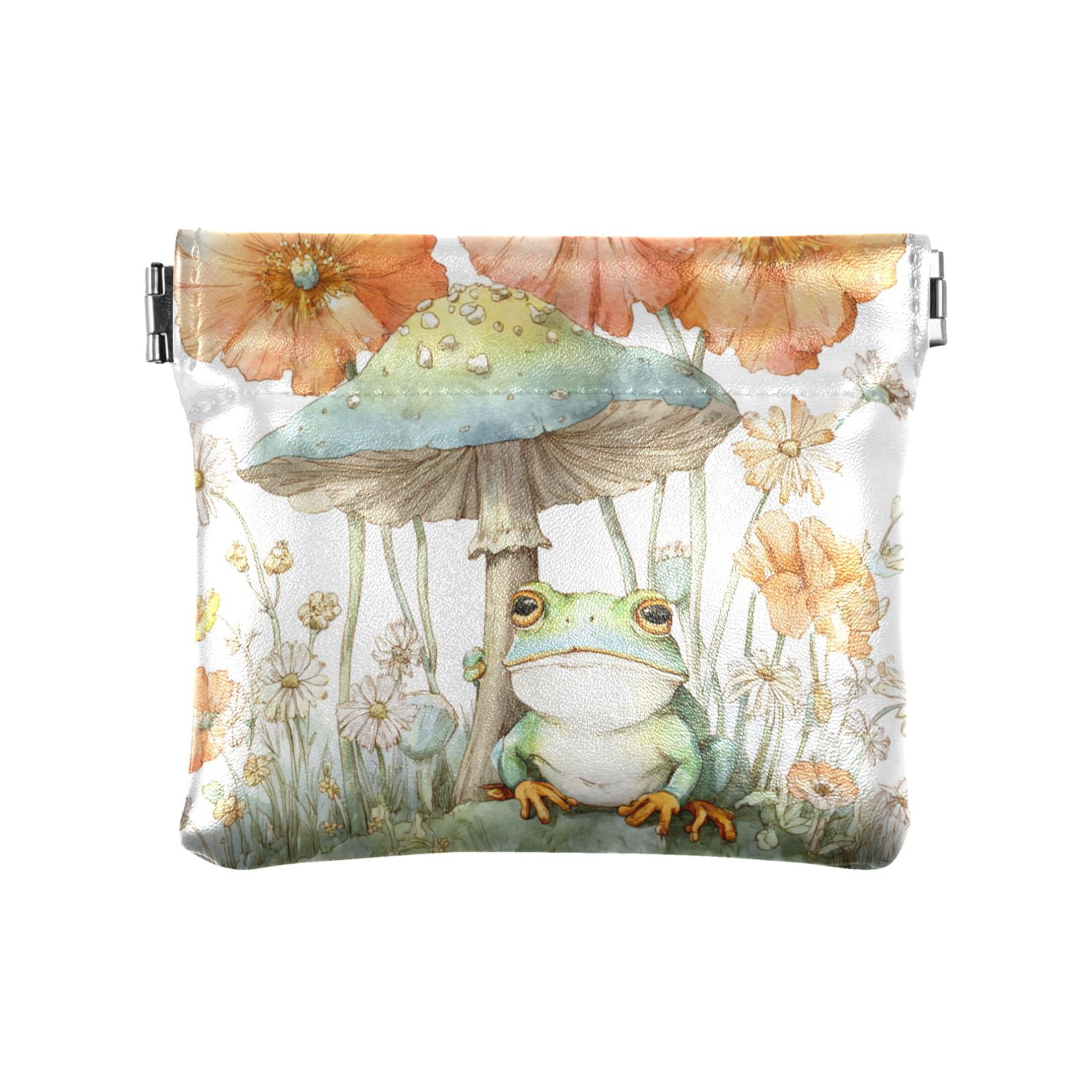 Leather Coin Wallet 4.33x3.74 Inch Portable Coin Wallet Coin Wallet ...