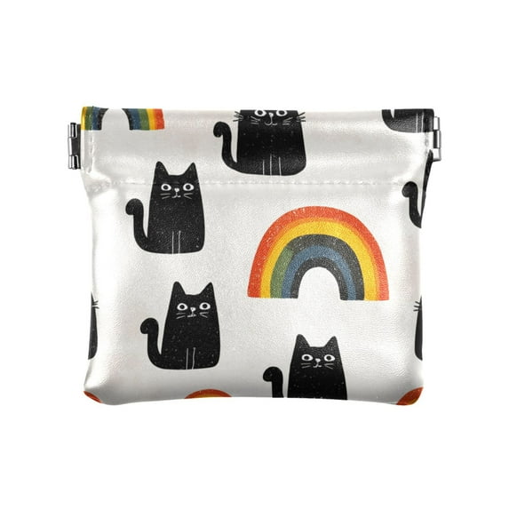 Leather Coin Wallet 4.33x3.74 Inch Portable Coin Wallet Coin Wallet ...