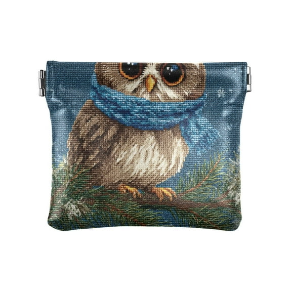 Leather Coin Wallet 4.33x3.74 Inch Portable Coin Wallet Coin Wallet ...