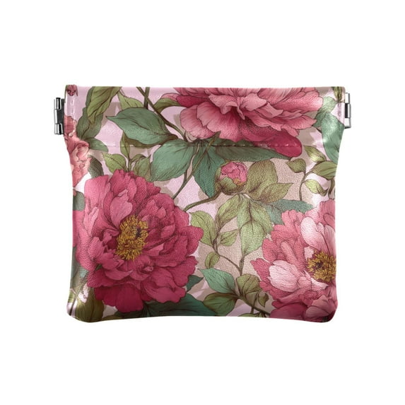 Leather Coin Wallet 4.33x3.74 Inch Portable Coin Wallet Coin Wallet ...