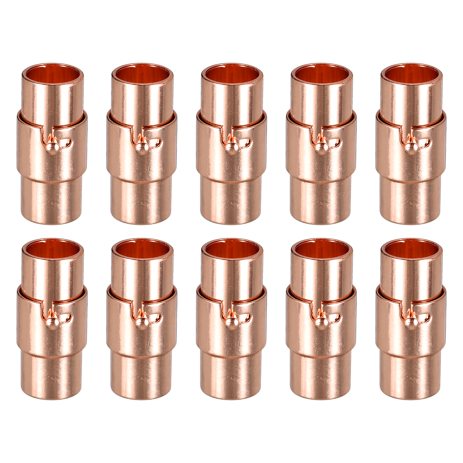 Leather Cord End Clasp, 10Pack 6mm Hole Leather Clasps for Jewelry ...