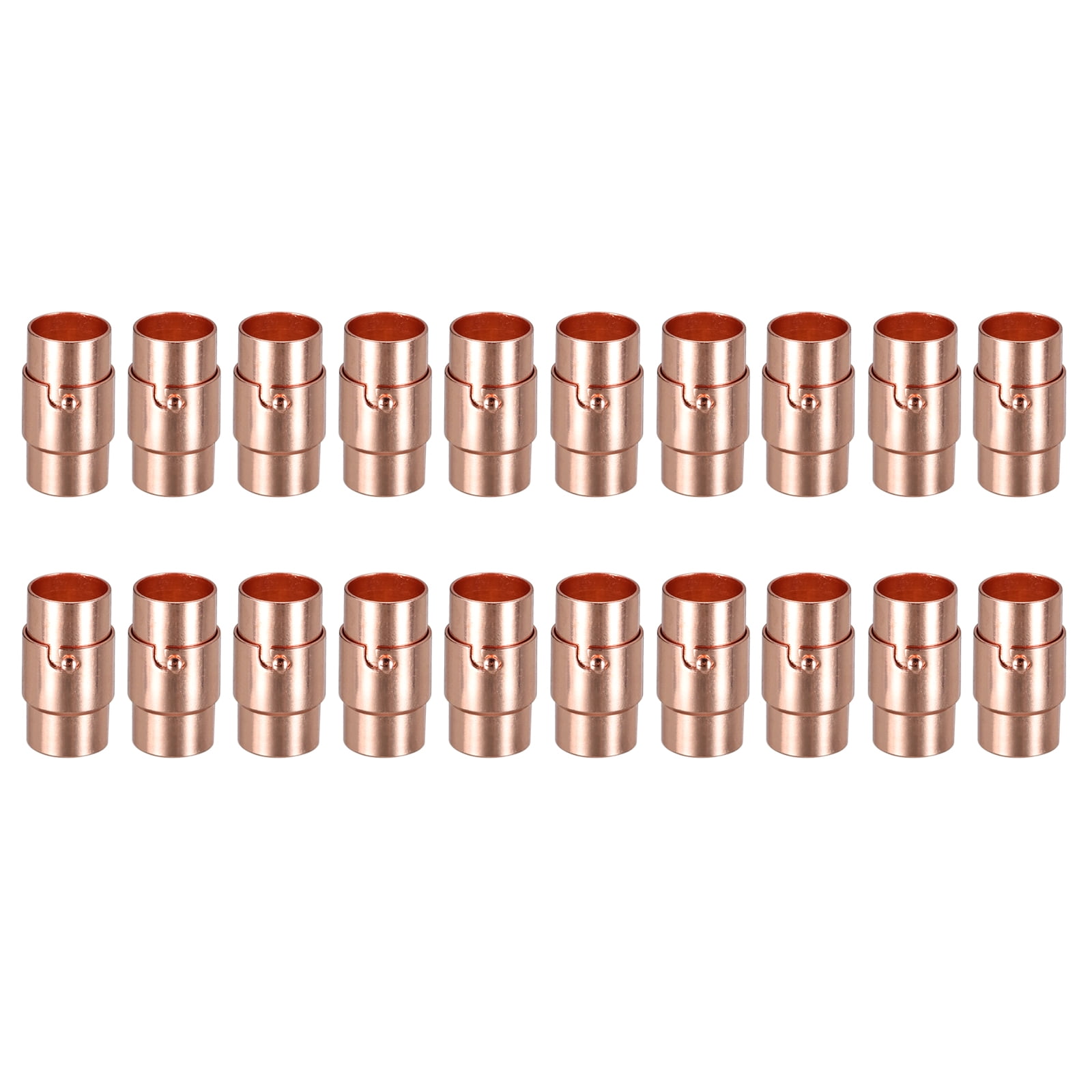 Leather Cord End Clasp, 20Pcs 8mm Hole Leather Clasps for Jewelry ...