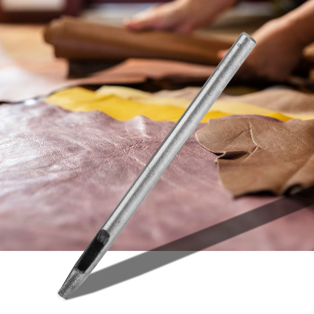 Leather Craft DIY Tool High Carbon Steel Puncher Rectangle Punch Hole ...