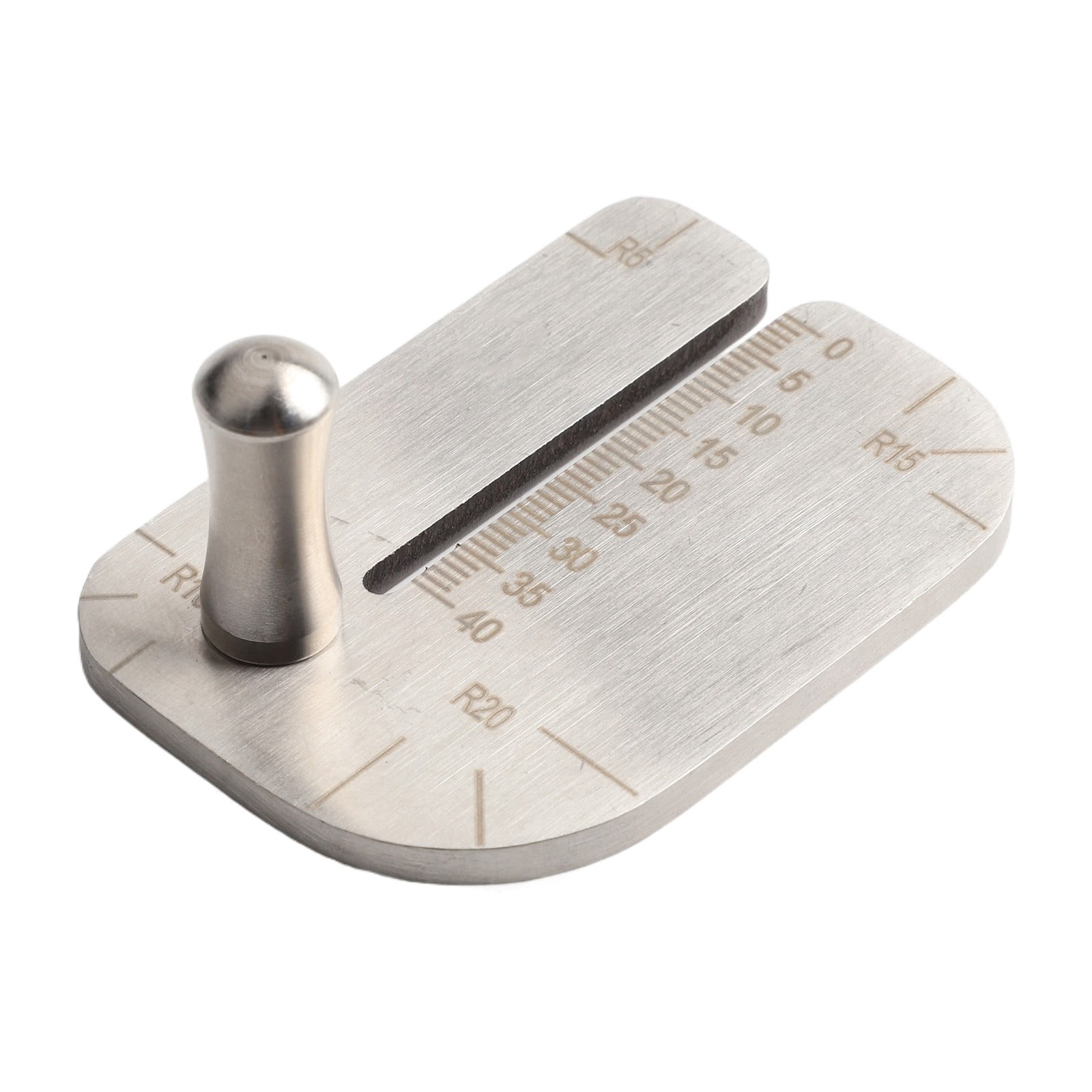 Leather Crafting Tool Leather Punching Ruler Auxiliary Positioning Tool ...