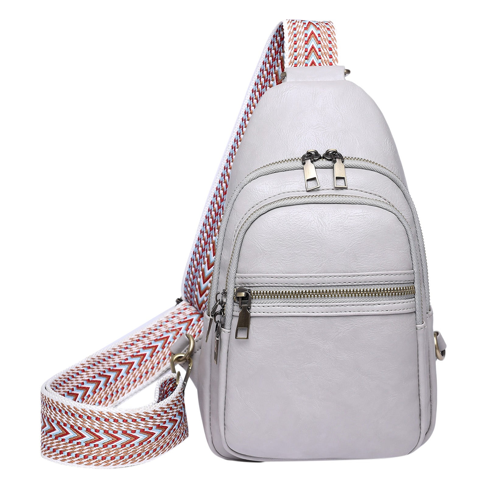 NOKIO Leather Crossbody Bag, Ladies Crossbody One-Shoulder Clutch Women ...