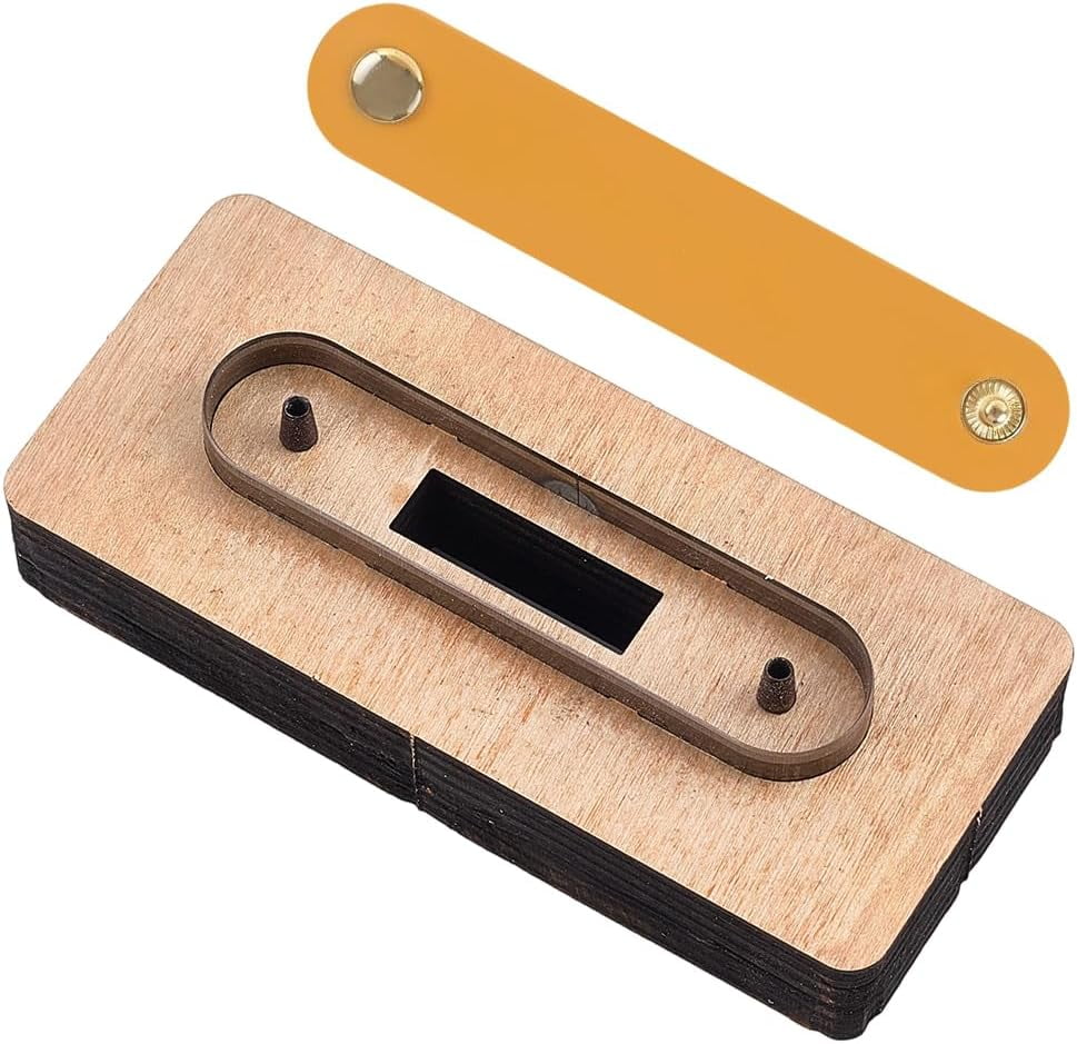 Leather Cut Template Metal Steel Cable Straps Cord Wire Organizer ...