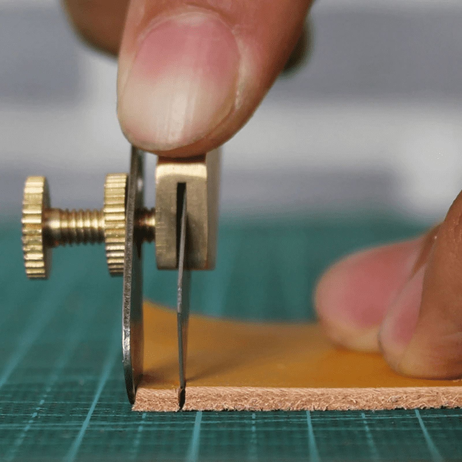 Leather Cutter Knife Copper Incision Watchband Belt Trimming Tool ...