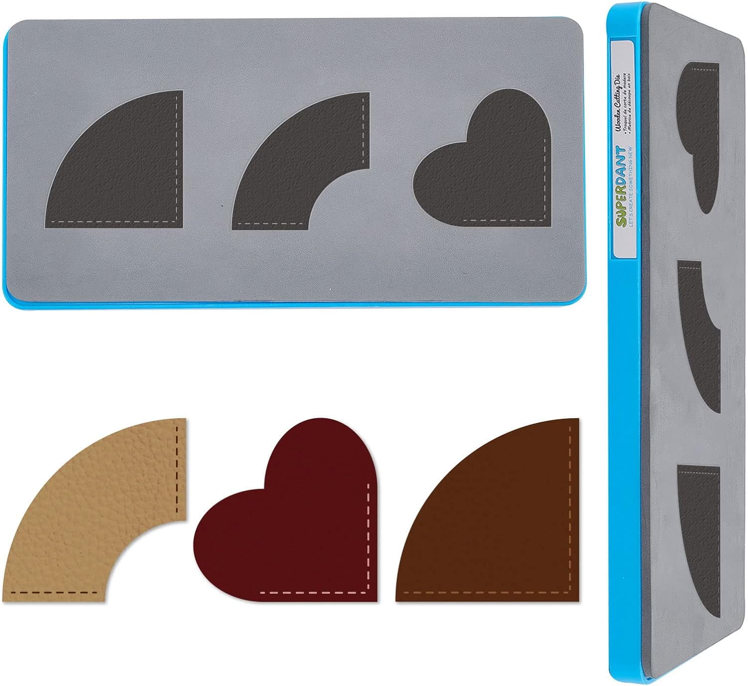 Leather Cutting Die Bookmark Embossing Wooden Cutting Die Heart ...