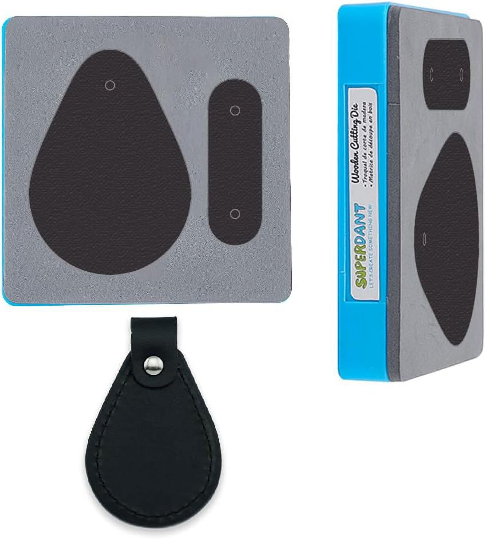 Leather Cutting Dies Coin Storage Wooden Leather Craft Die Cutter Coin ...