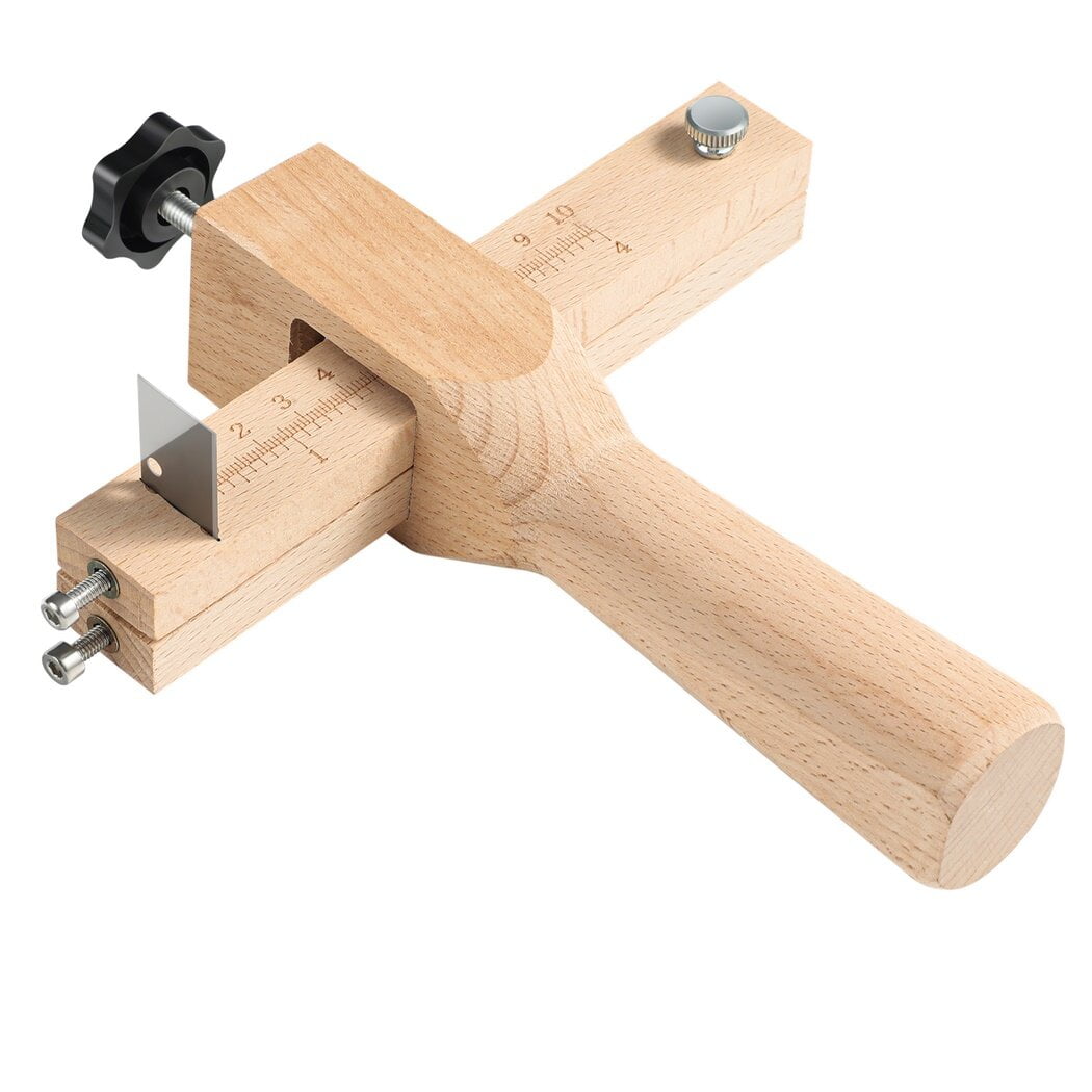 Leather Cutting Tool, Leather Strap Strip Cutter Wooden Tool with 5 ...