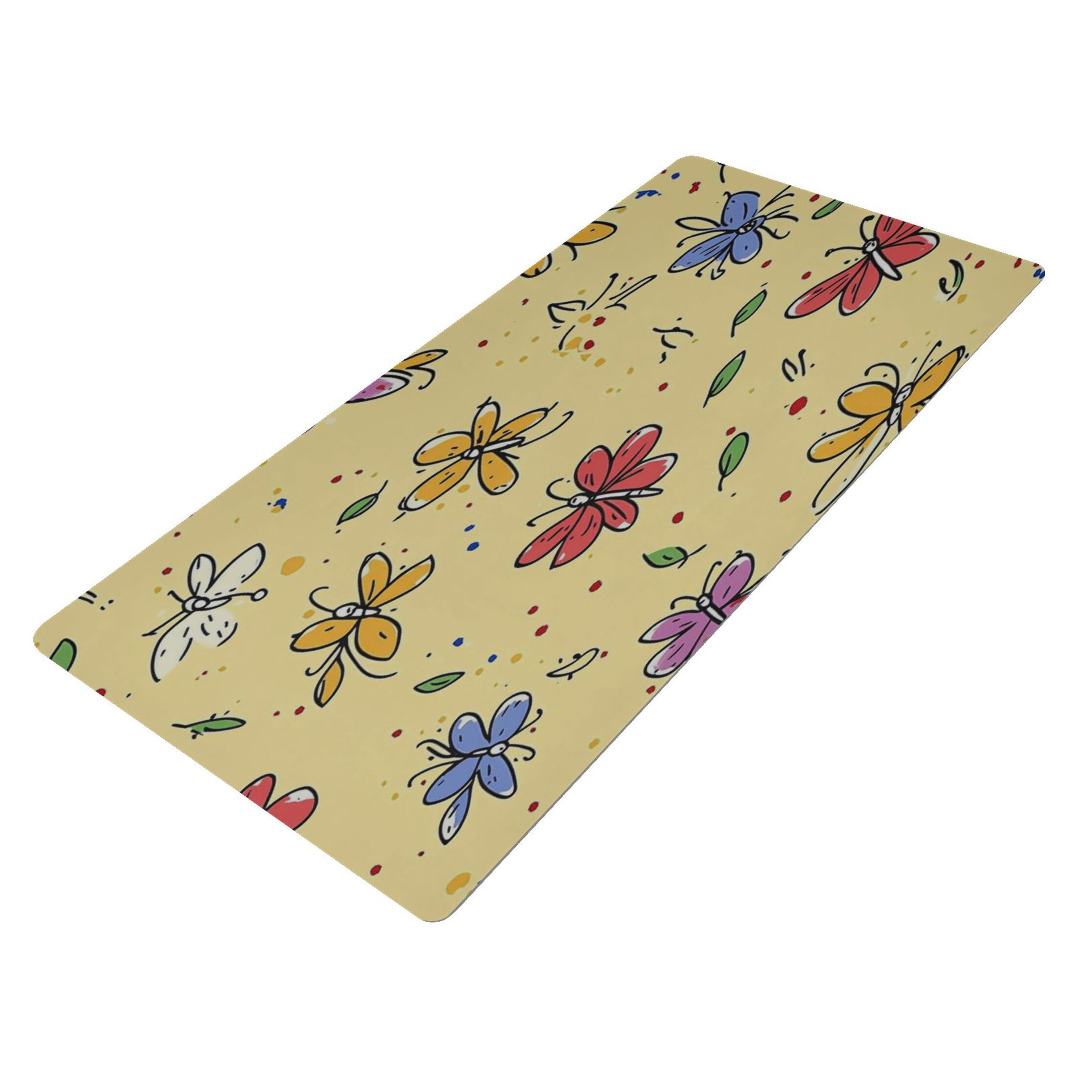 Leather Desk Pad Mouse Pad Non-Slip computer pads Gaming Pad for Home ...