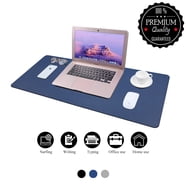 ZBRANDS Large Leather Desk Mat, Office Writing Pad, 24 x 17 inches ...