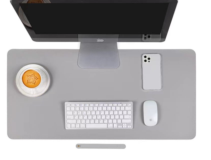 Leather Desk Pad Protector, Office Desk Mat, Large Mouse Pad, Non-Slip ...
