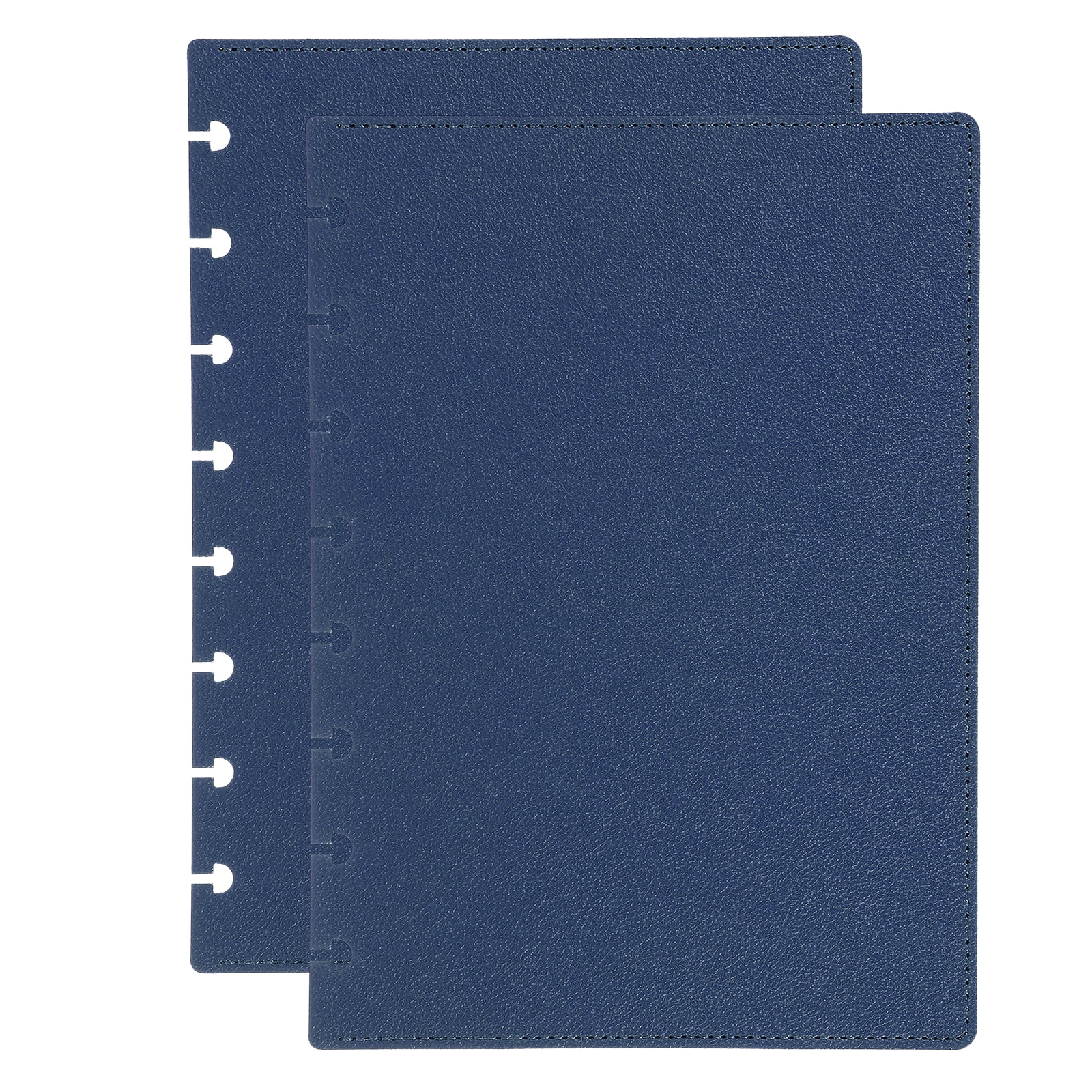 Leather Discbound Notebook Cover, A5 Size Disc Planner Cover for Arc ...