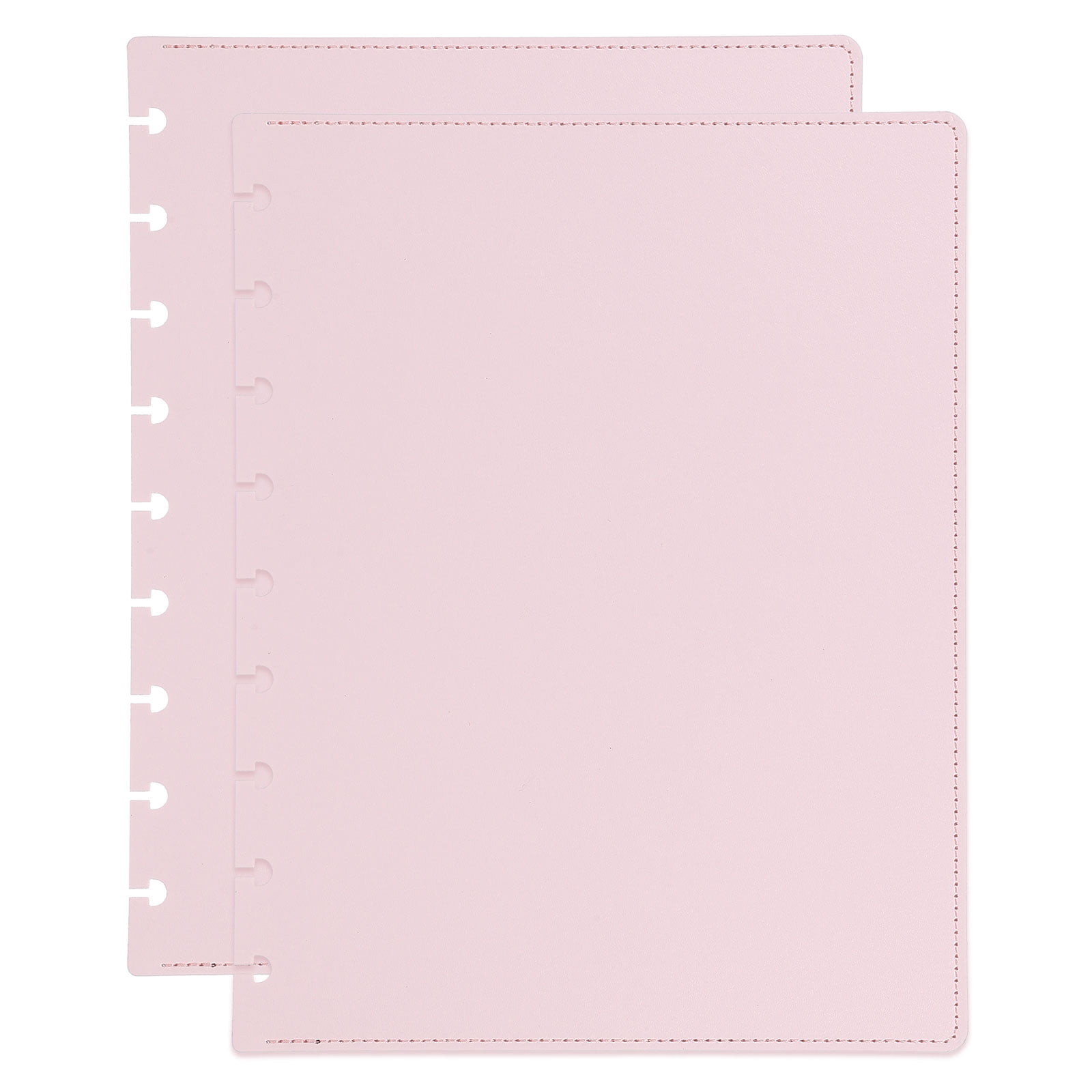 Leather Discbound Notebook Cover, Medium Size Disc Planner Cover for ...