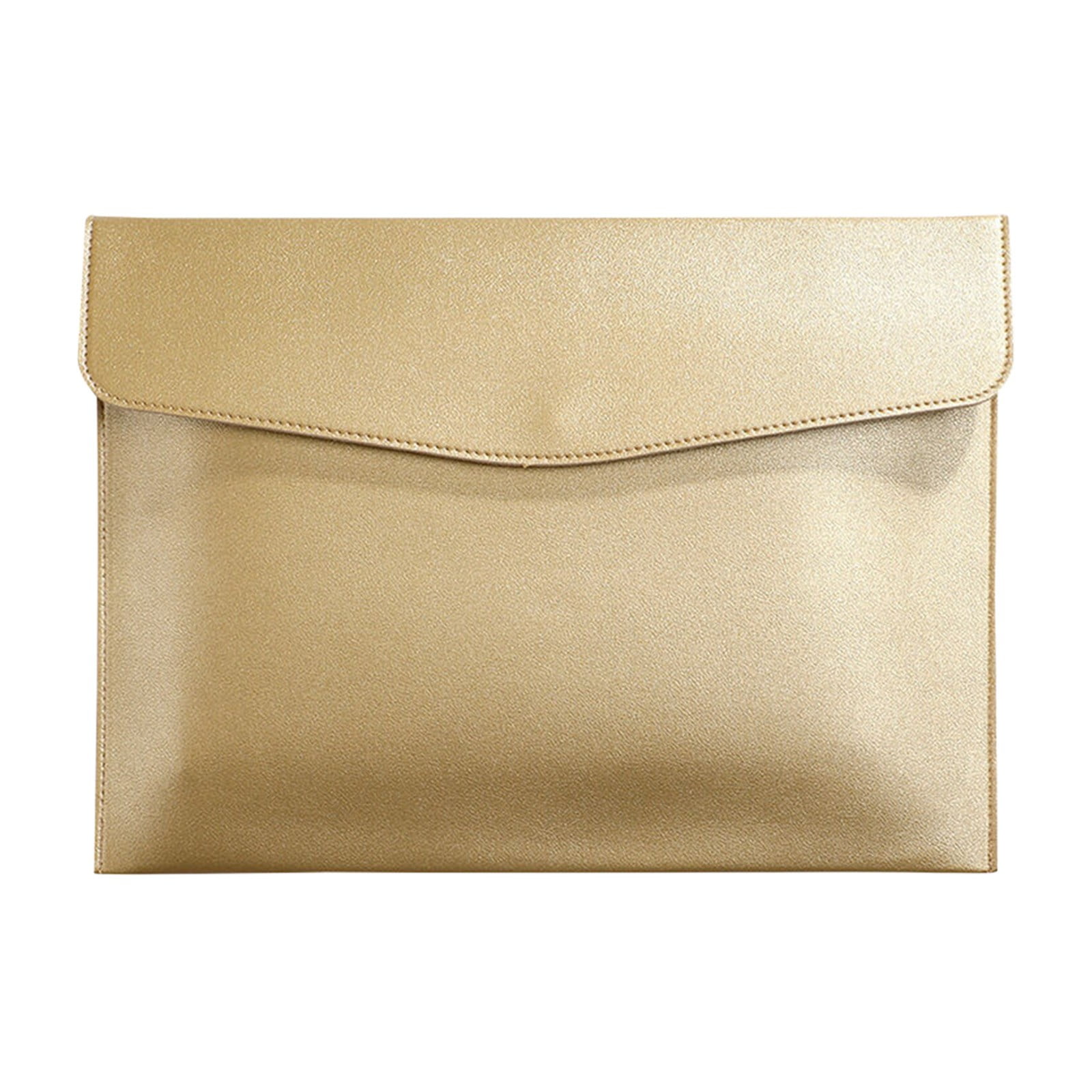 Leather Document File Folder Soft PU Leather Size Envelope Folder ...