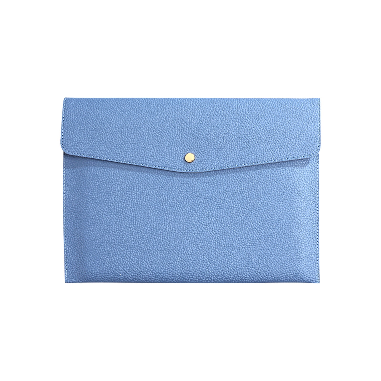 Leather Document Folder, Waterproof File Bag with Removable Hand Strap ...