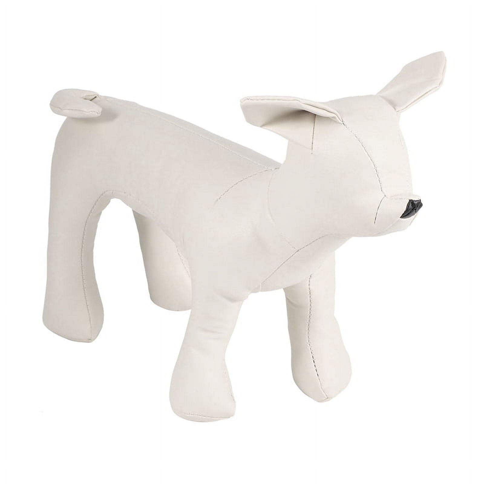 Leather Dog Mannequins Standing Position Dog Models Toys Pet Animal ...