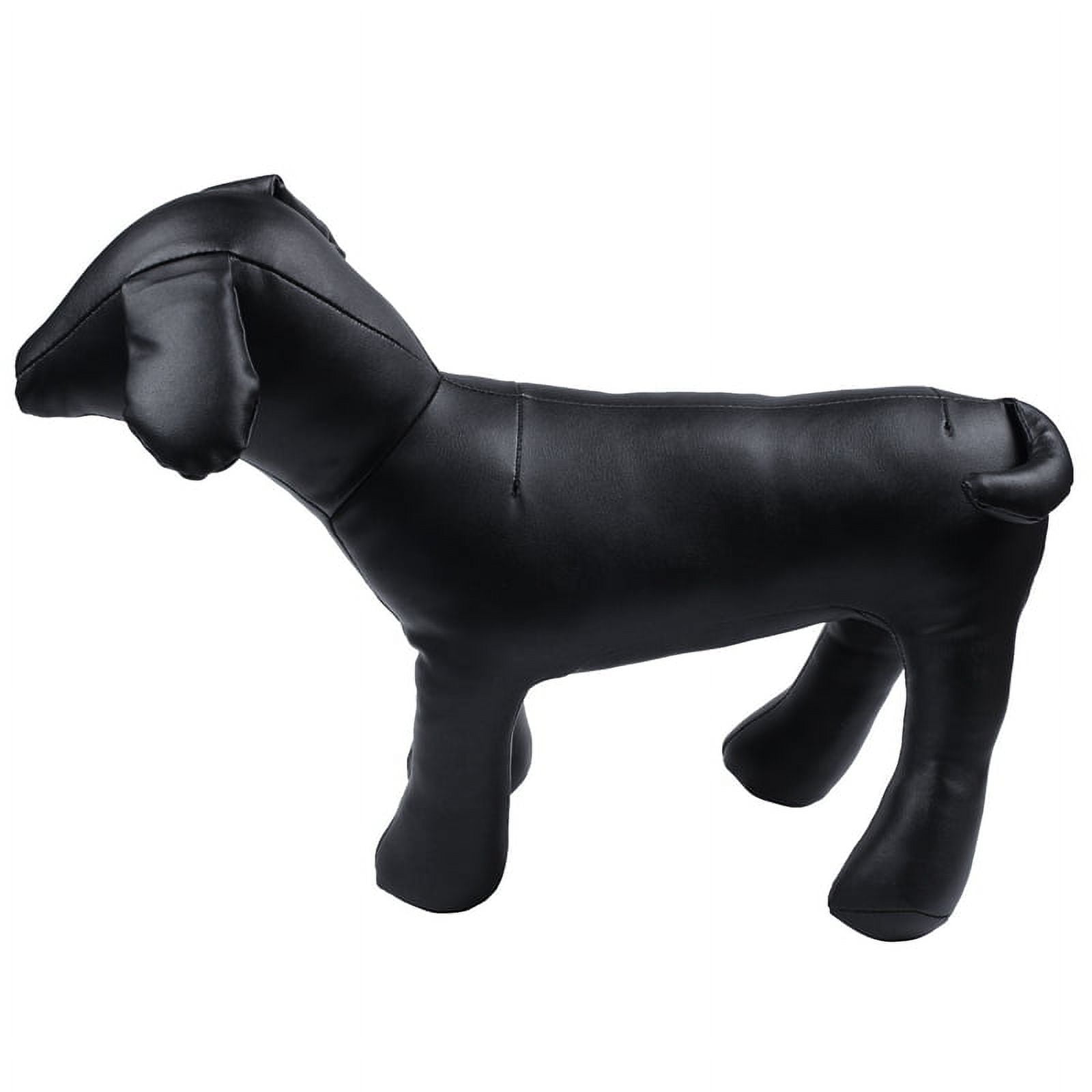 Leather Dog Mannequins Standing Position Dog Models Toys Pet Animal ...