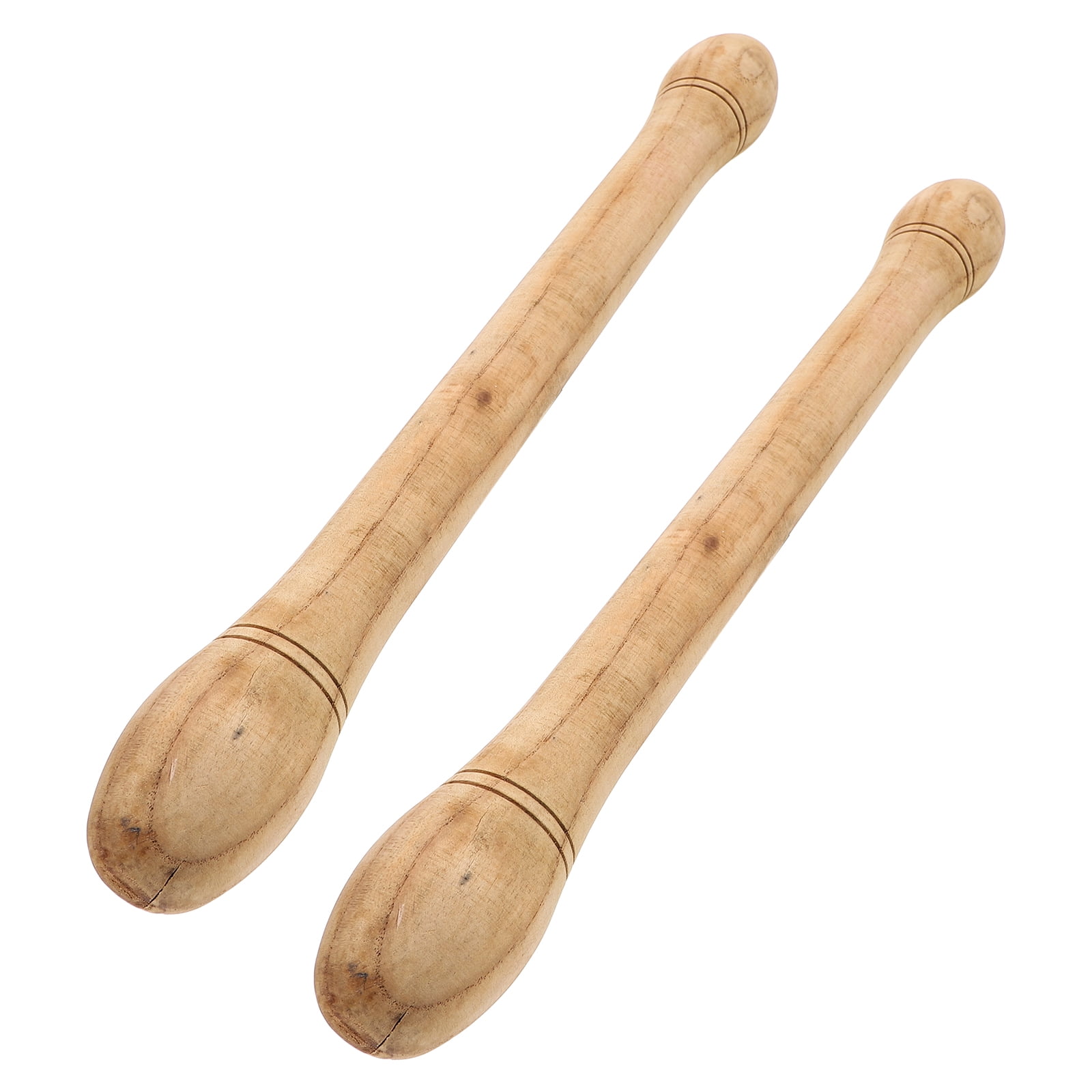 SILENRADAWN Percussion Mallet Stick Wood 1 Pair 14.15X1.57X1.57in ...