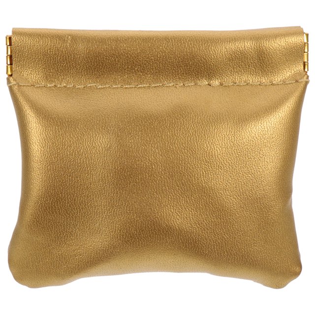 Leather Earphone Pouch Small Headphone Carrying Bag Automatic Closure ...