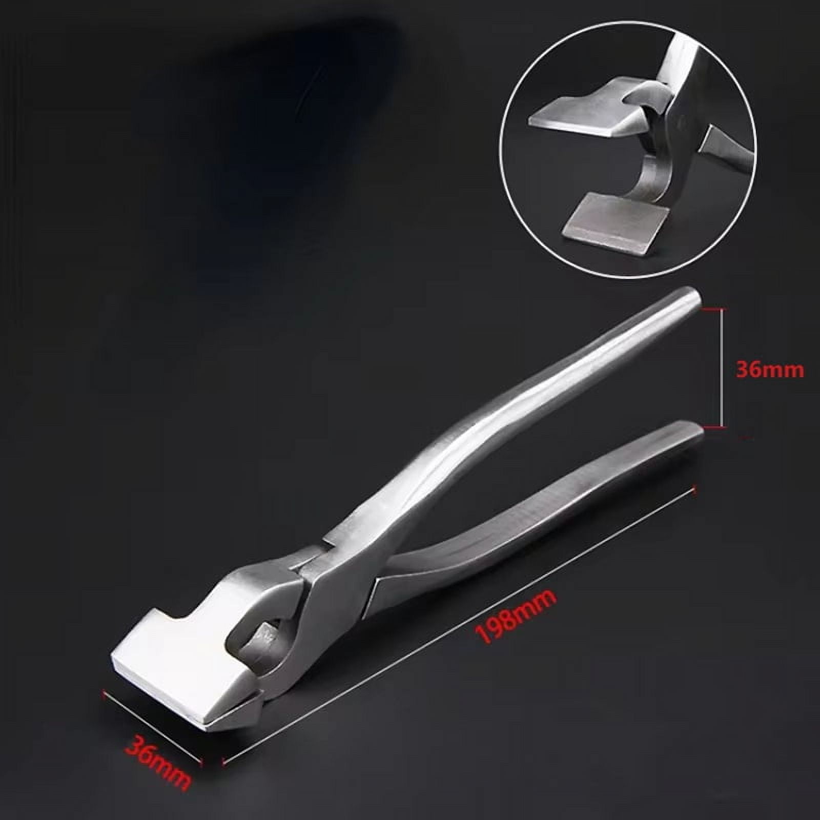 Leather Edge Fixed Clamp Bag Making Pliers Adjustment Flattening ...
