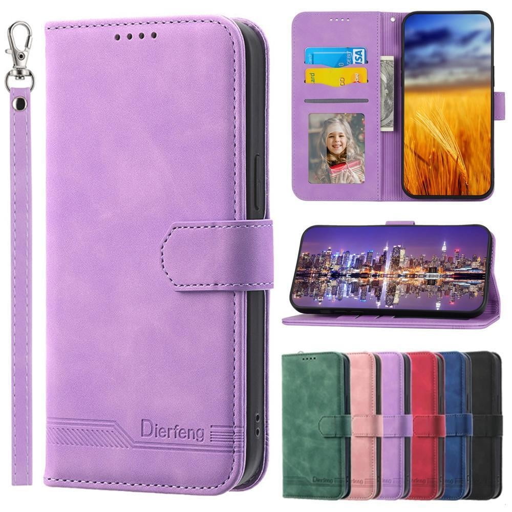 Leather Flip Wallet Case For Sharp Sumaho 6 Sharp Aquos R7/P7 Aquos R6 ...
