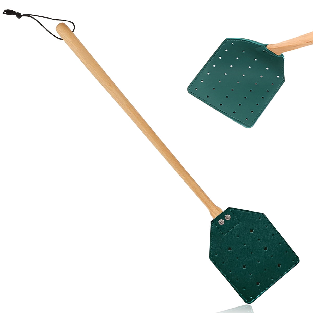 Leather Fly Swatter Effective Insects Catcher With Heavy-Duty Design ...