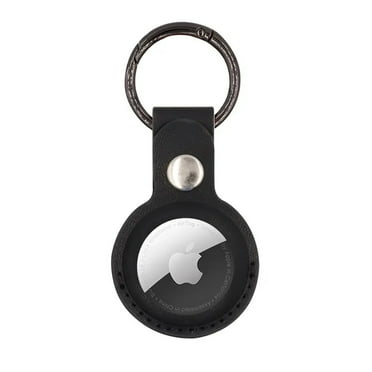 Apple AirTag Leather Key Ring - Saddle Brown - Walmart.com