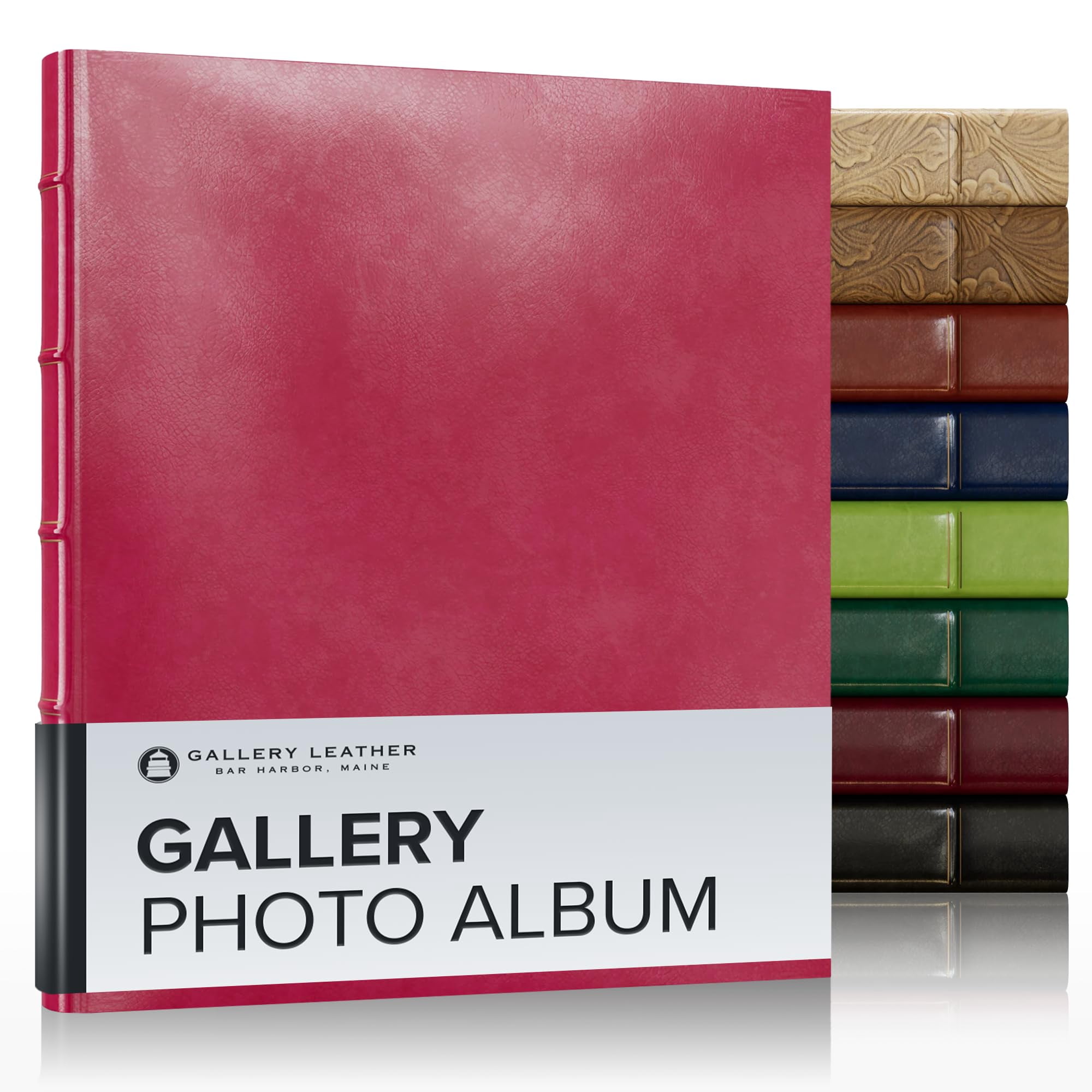 Leather Gallery Photo Album by Gallery Leather, 11.75" x 10.5", 60 ...