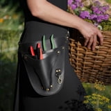 Leather Garden Tool Belt for Men Women Gardening Tool Pouch Organizer ...