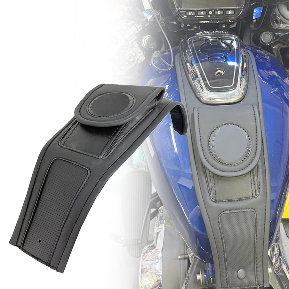 Leather Gas Fuel Tank BIB Bag Tool Package Bag Fit For INDIAN Pursuit ...