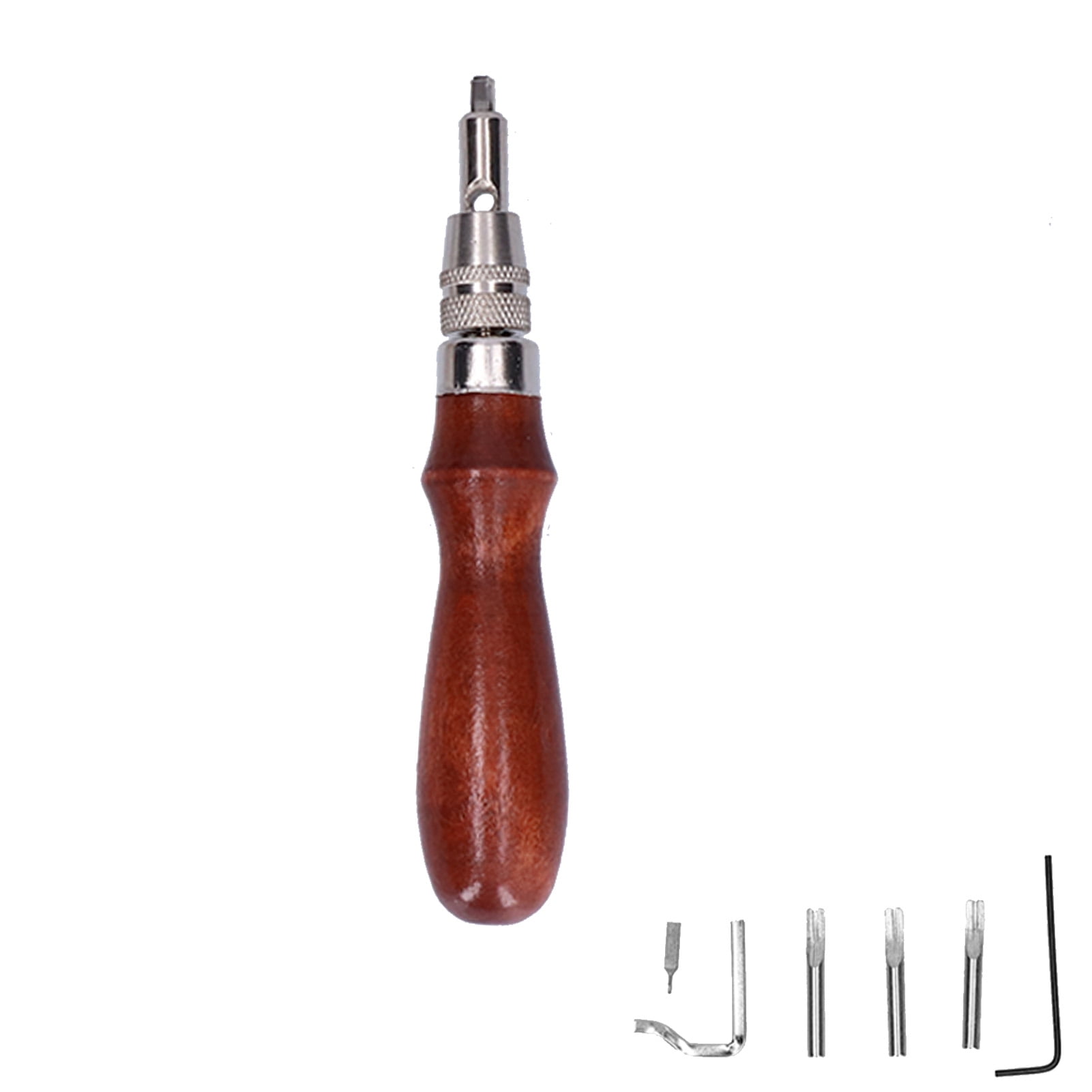 Leather Grooving Tool Edge Beveler Adjustable Carving Cutting Stitching ...