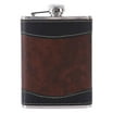 6oz Leather Wrapped Hip Flask - Walmart.com