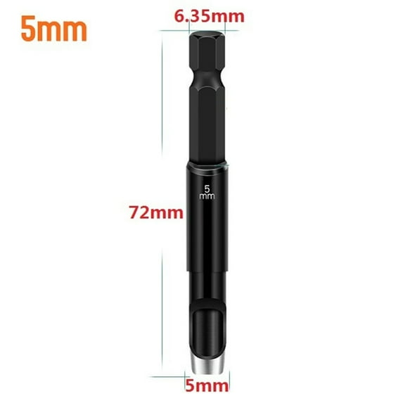 Leather Hole Punch Hex Shank Adapter Electric Machine Hollow Punch For ...