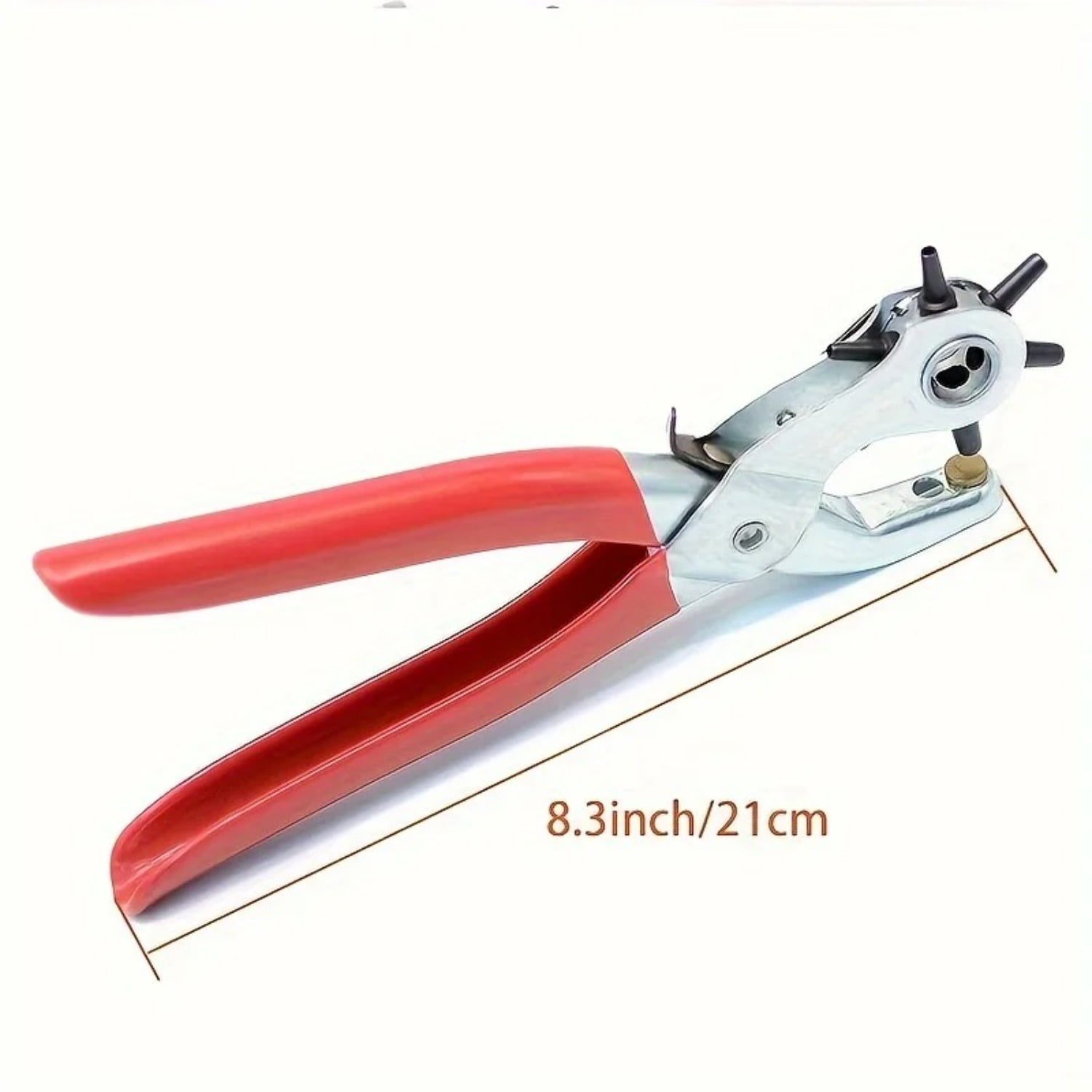 Leather Hole Punch Leather Tool Carbon Steel Belt Puncher Easy To Use ...