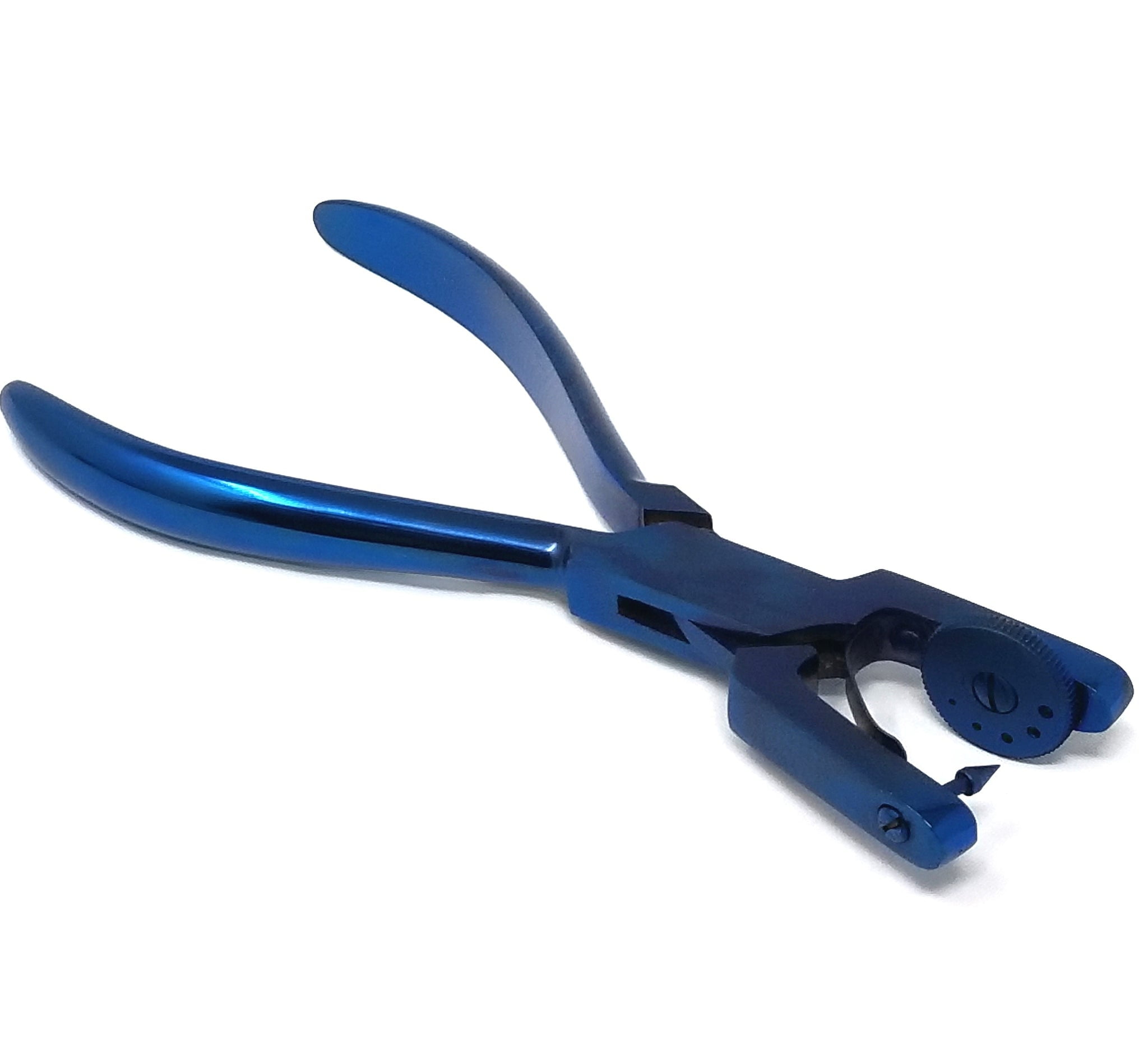 Leather Hole Punch Pliers with Multi-size Rotating Wheel Puncher for ...